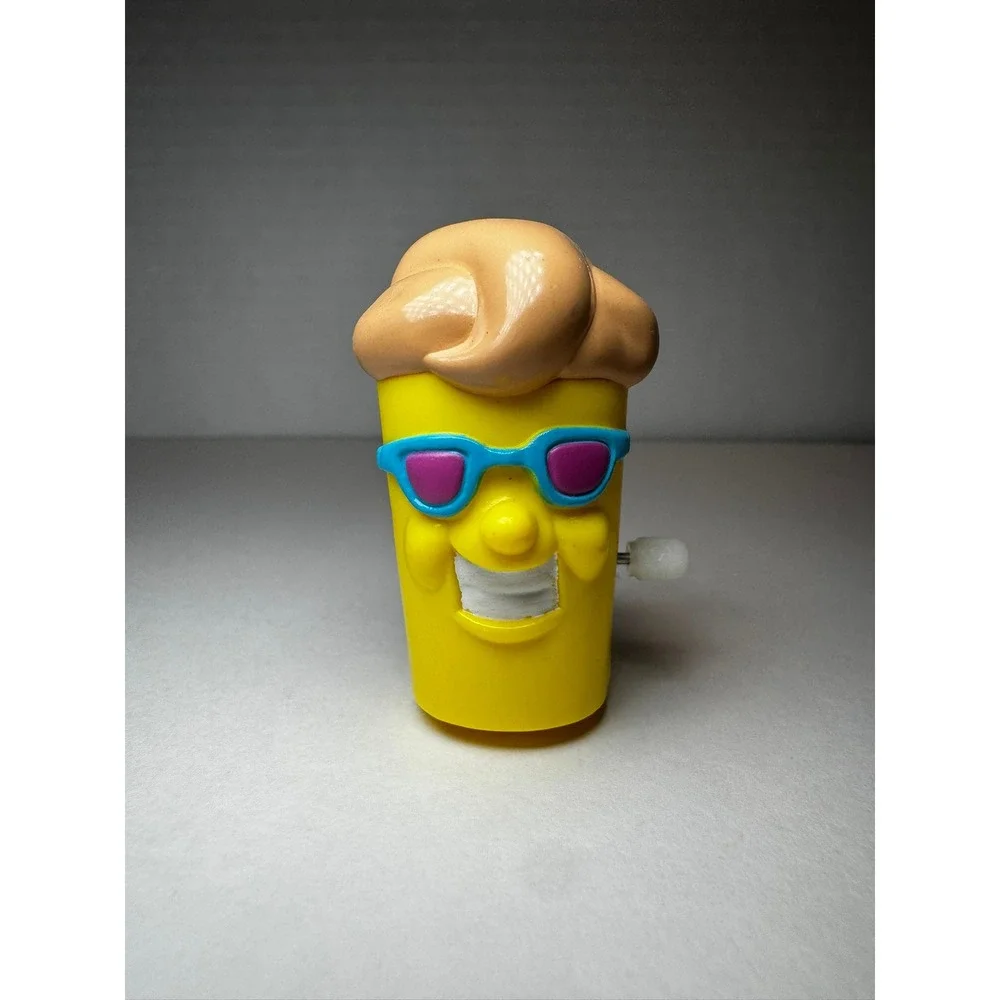 Wendy's | Toys | Vtg 991 Wendys Wind Up Toy Yellow Cup Sunglasses Fast ...